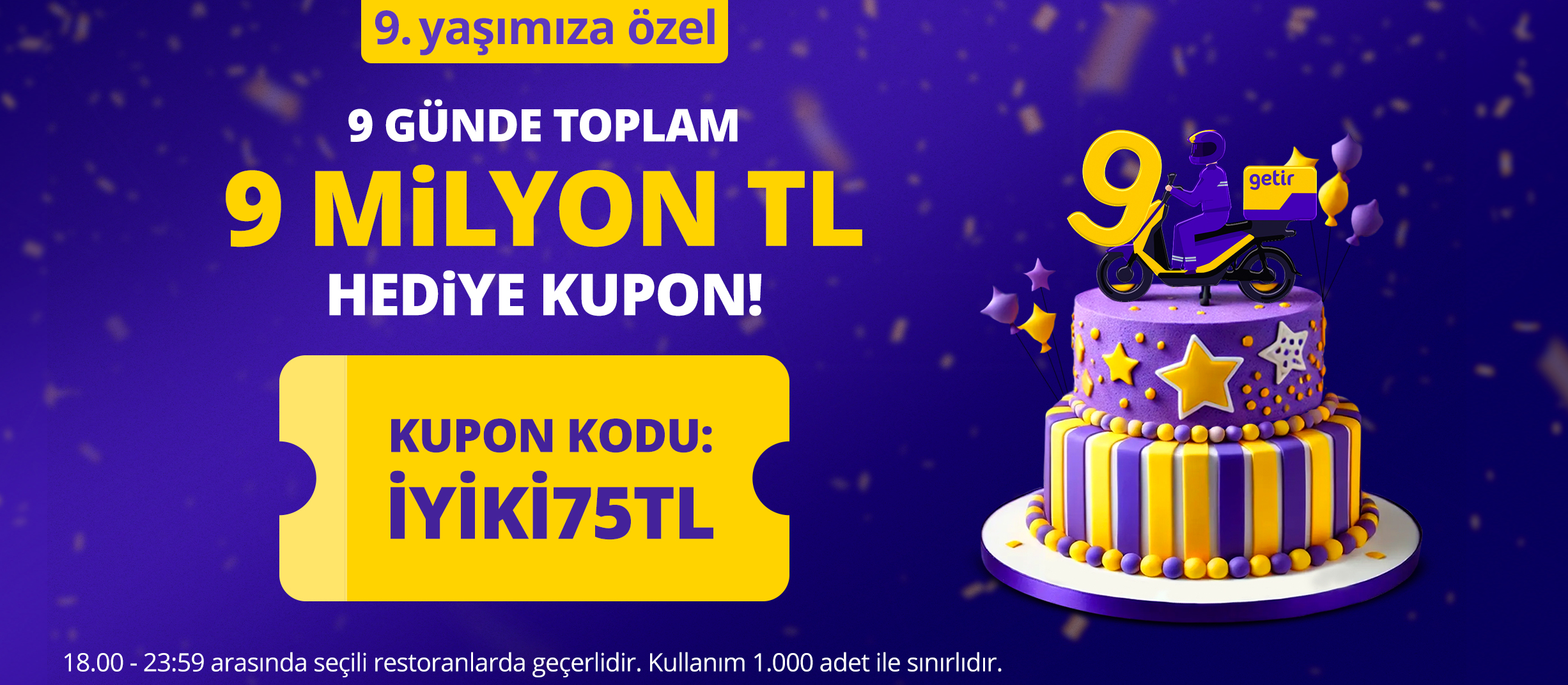 Getir İndirim Kodu & Kuponu Aralık 2025 | Kuponla.com