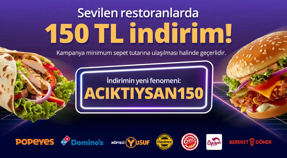 GetirYemek İndirim Kodu & Kuponu Nisan 2026 | Kuponla.com