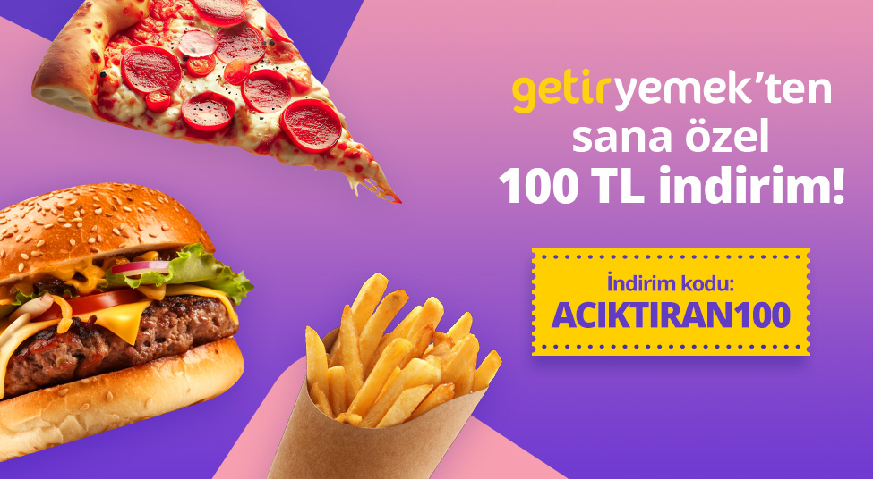80/50TL Getir Yemek Temmuz İndirim Kodu Eylül 2025 | LiraKod