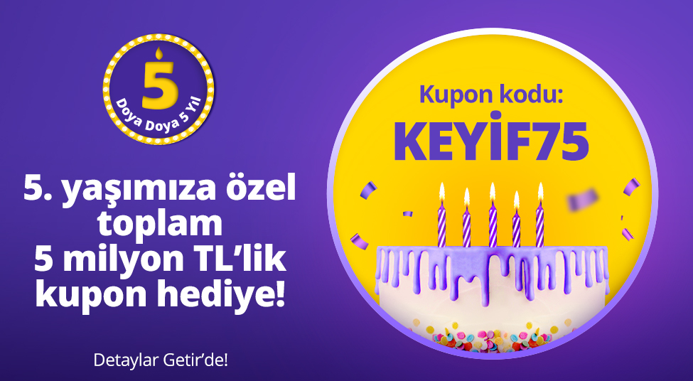 Getir İndirim Kodu & Kuponu Haziran 2024 | Kuponla.com